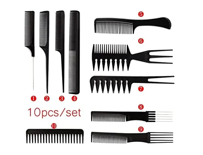 NFI essentials Professional Hair Cutting and Styling Comb Kangi Salon ...