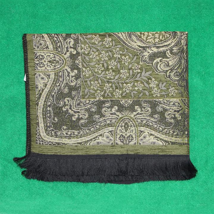 Islamic Quality Goblin Silk Brocade Islamic Prayer Rug Janamaz Sajadah ...