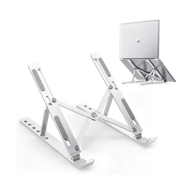 Full Aluminum Alloy Adjustable Laptop Stand for 10-17 inch Tablets ...