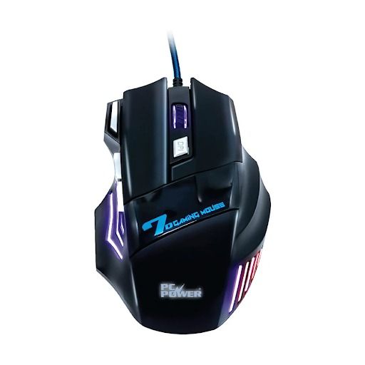 Pc Power PCM 101G RGB Wired Black Gaming Mouse | Daraz.com.bd