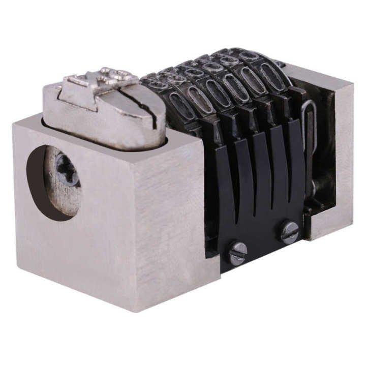 5 pcs Letterpress Numbering Machine 6 Digit Backward Platen Rome ...