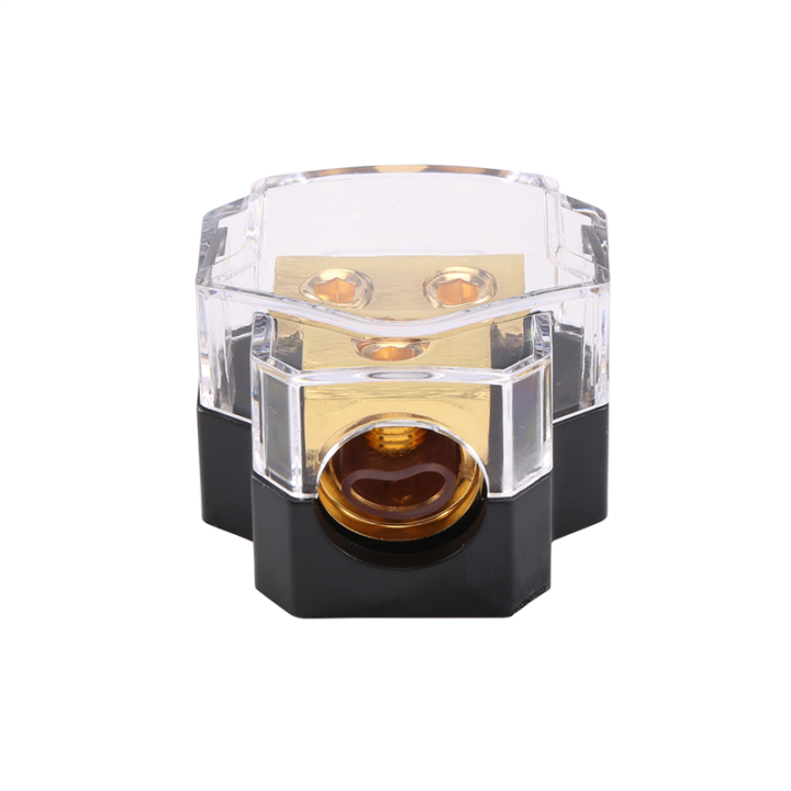 Car Audio Amplifier Distribution Block 1 in 2 Out Way Ground ...