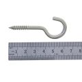 5 pcs 63mm Eye open Hooks Screw in Heavy Duty Self Tapping Eye Lag ...
