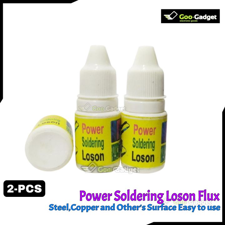 2-pcs-Power Soldering Loson Flux Liquid Paste for Soldering Stations ...