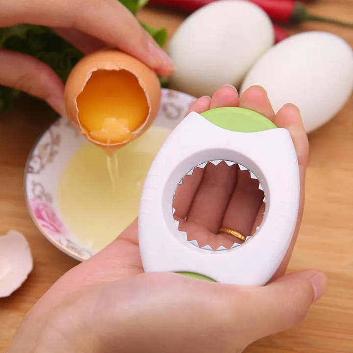 Cute Boiled Egg Shell Topper Cutter Opener Eggcup Tools Kitchen ...