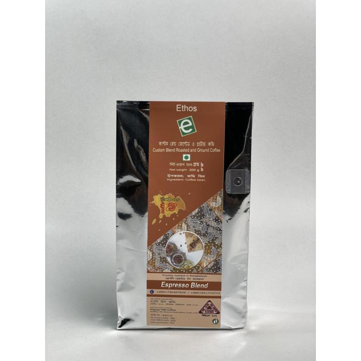 Ethos Coffee Espresso Blend 200G (Ground) | Daraz.com.bd