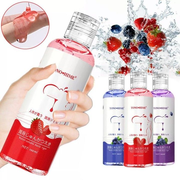TONO Hime Fruit Flavor Water Based Personal Lubricant gel 100ml (2PIC ...
