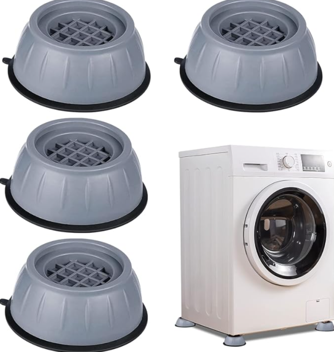 M Mart 4 pice anti-vibration foot padsing machine rubber mat anti ...
