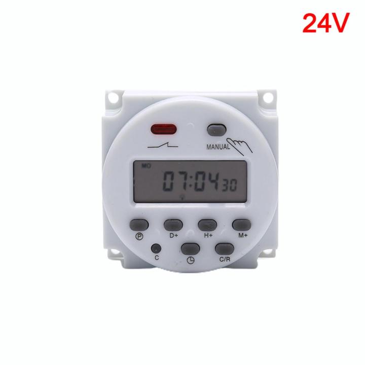 CN101A 12V 24V 110V 240V Digital LCD Power Timer Switch Relay | Daraz ...