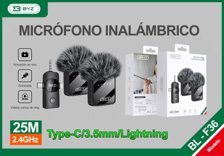 BYZ BL-F36 wireless microphone | Daraz.com.bd
