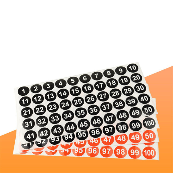 1 Inch Labels Stickers 1 To 50 Number Stickers Number Stickers Labels ...