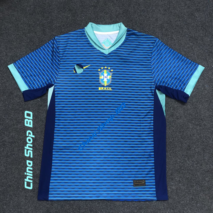 Brazil Copa America 2024 away Jersey Half Sleeve | Daraz.com.bd