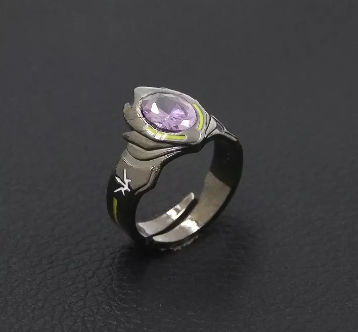 Code Geass: Lelouch of the Rebellion Stone Adjustable Size Anime Rings ...