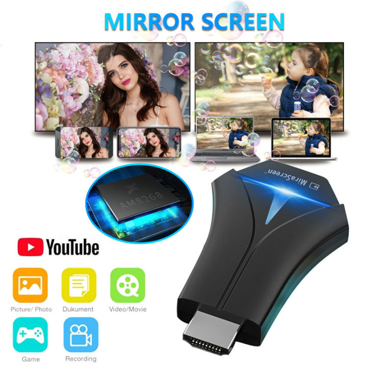TV WiFi Display Receiver HDMI HD Projection Screen Adapter | Daraz.com.bd