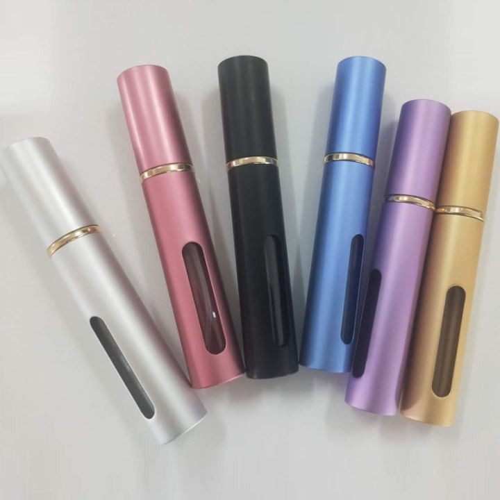 MUB 10ML Pocket Sized Refillable Perfume Atomizer Spray Empty Portable ...