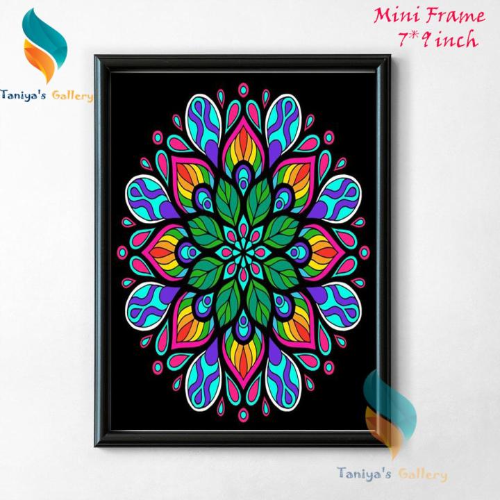 Fiber Art Photo Frame For Wall Decor / Photo Frame Canvas Art For Home ...