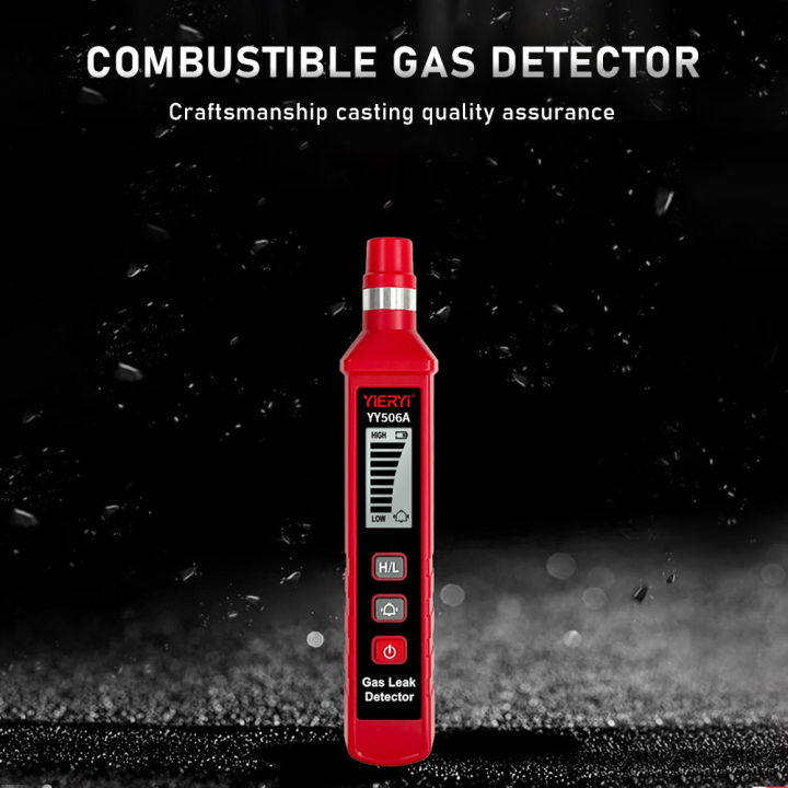 YIERYI YY506A Handheld Combustible Gas Leak Detector Gas Leak Alarm ...