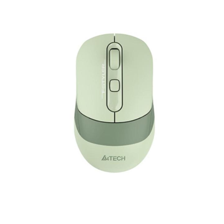 A4TECH FSTYLER FB10C Dual Mode Matcha Green Rechargeable Wireless Mouse ...