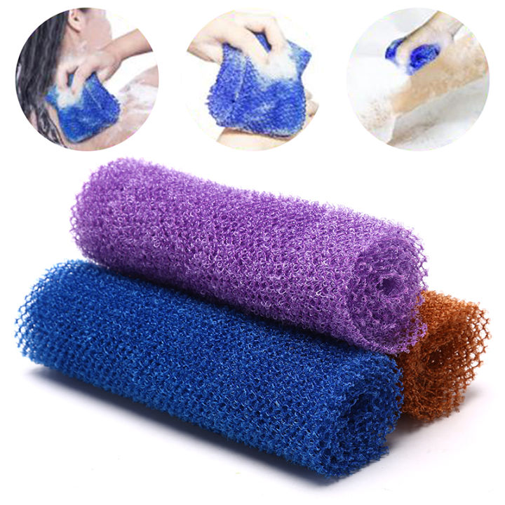 African Net Sponge Exfoliating Body Net Scrubbing Wash Net Shower ...