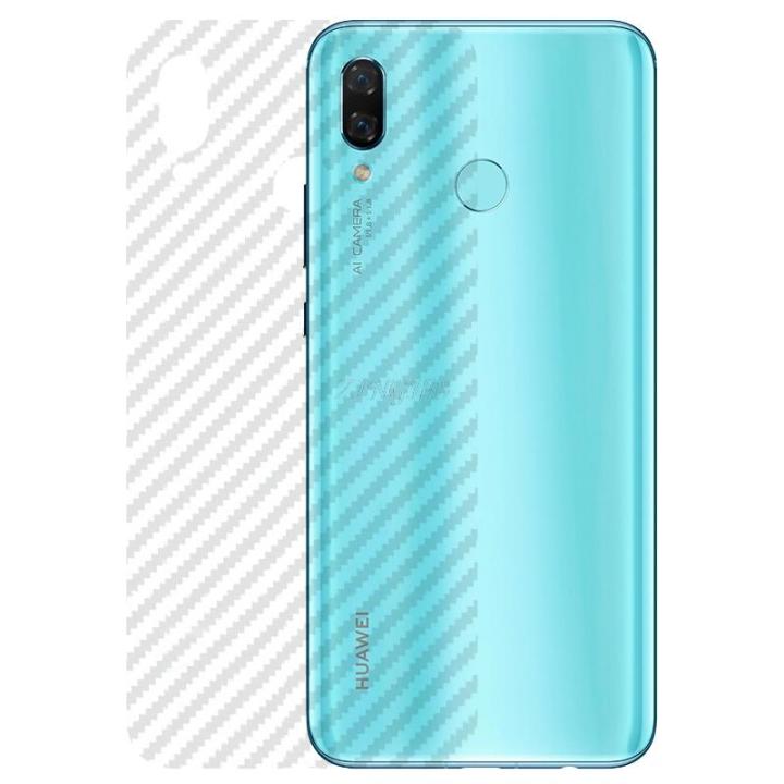 Huawei 3i Carbon Fiber Sticker - Transparent | Daraz.com.bd