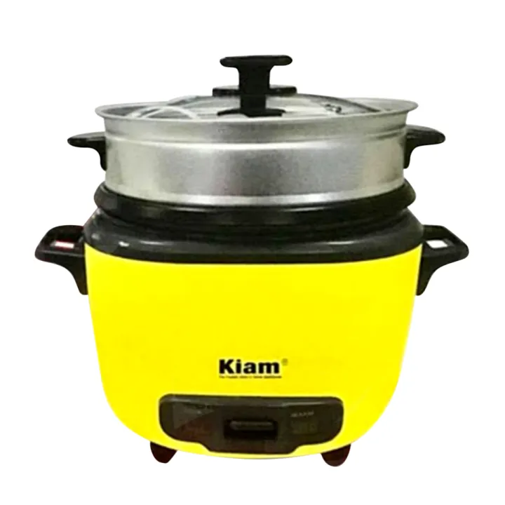 Kiam DRC-9702 Double Pot Drum Rice Cooker - 1.8L | Daraz.com.bd