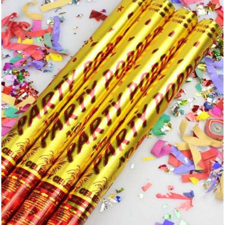 PARTY POPPER New Multi Color Big Size | Daraz.com.bd