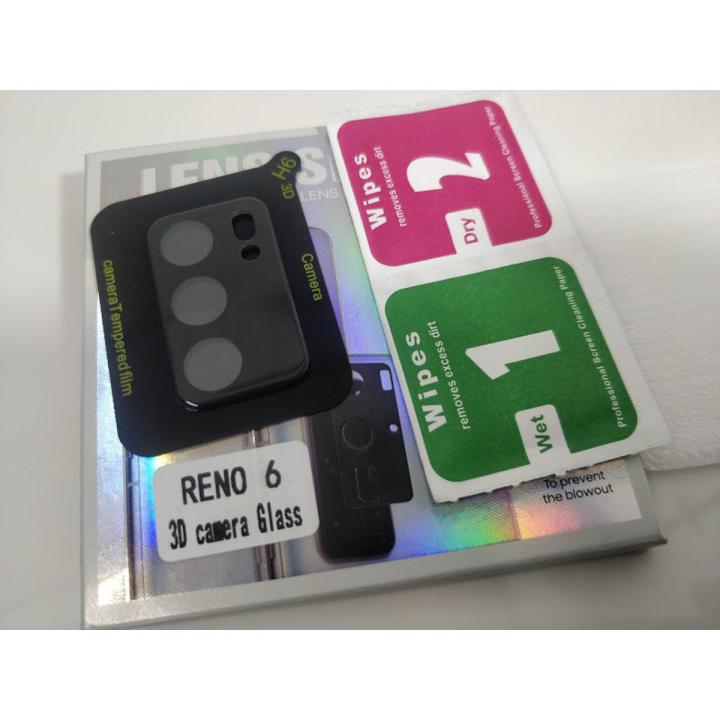 Oppo Reno 6 5G Camera Lens Shield Protector Tempered Glass Guard ...