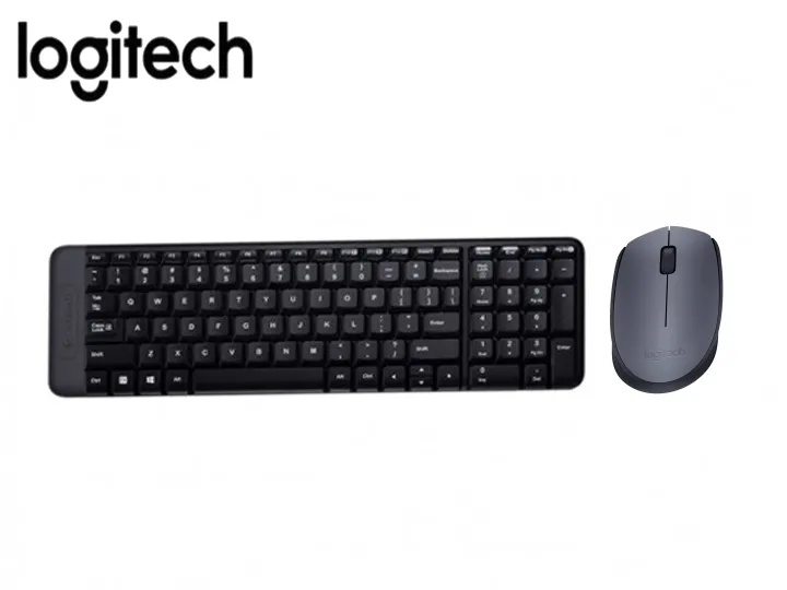 Logi-tech MK220 Combo Wireless Keyboard & Mouse | Daraz.com.bd