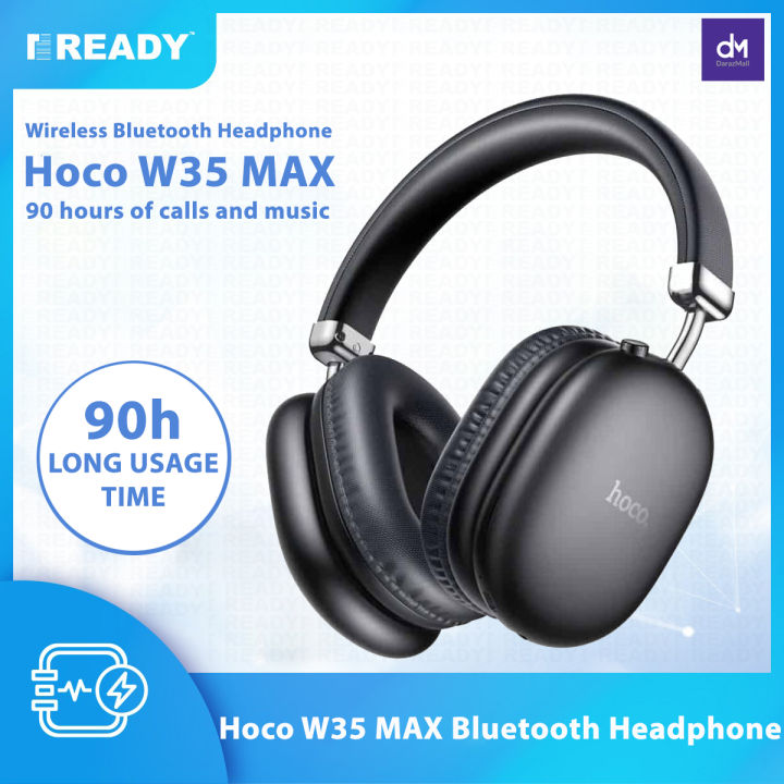 Hoco W35 Max Bluetooth V-5.3 Headphone with 90 hours Playtime | Daraz.com.bd