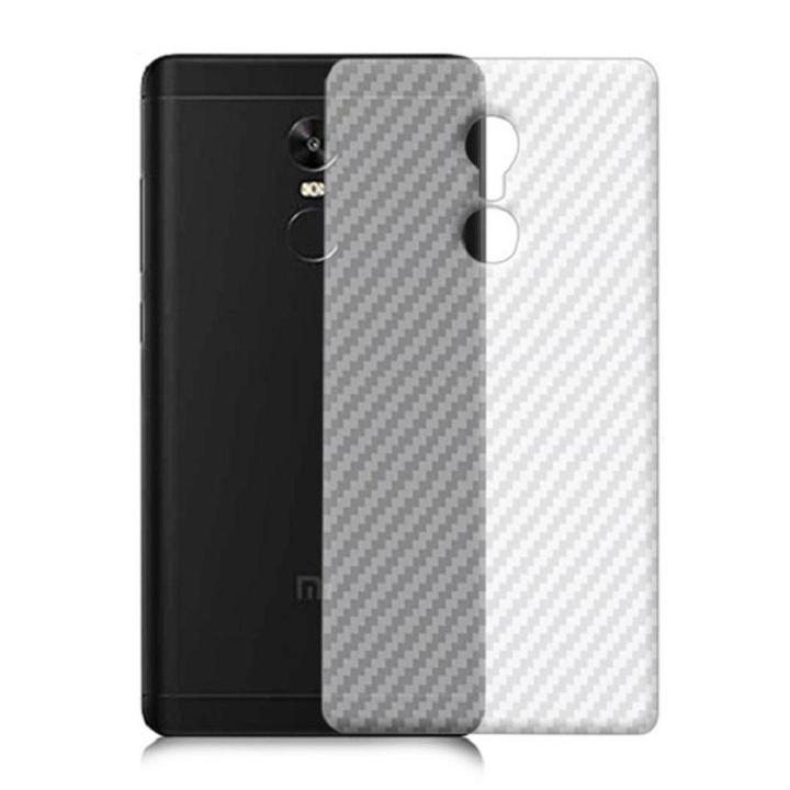 Carbon Fiber Sticker for Xiaomi 3S - Transparent | Daraz.com.bd