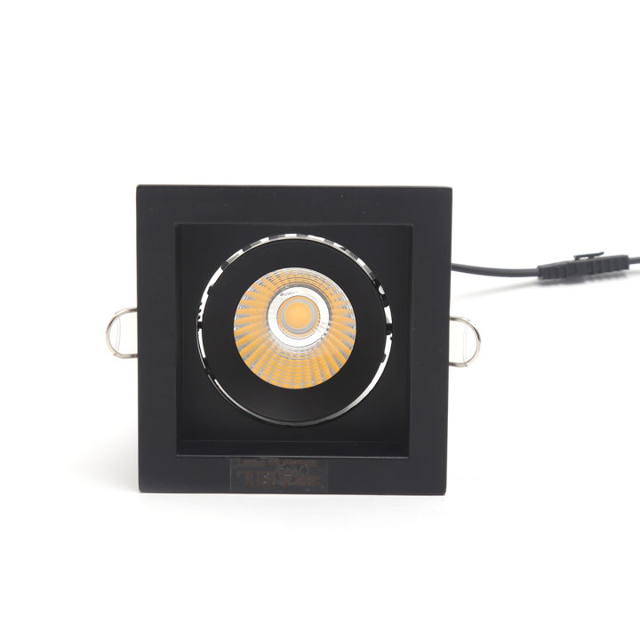 Square Shape Spot Light Moveable Stylish Bright Spotlight Black, White ...