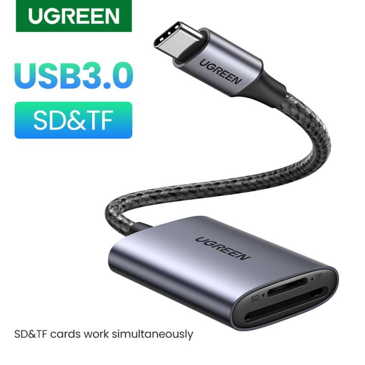 UGREEN USB C Card Reader Type C to USB SD Micro SD Card Reader for PC ...