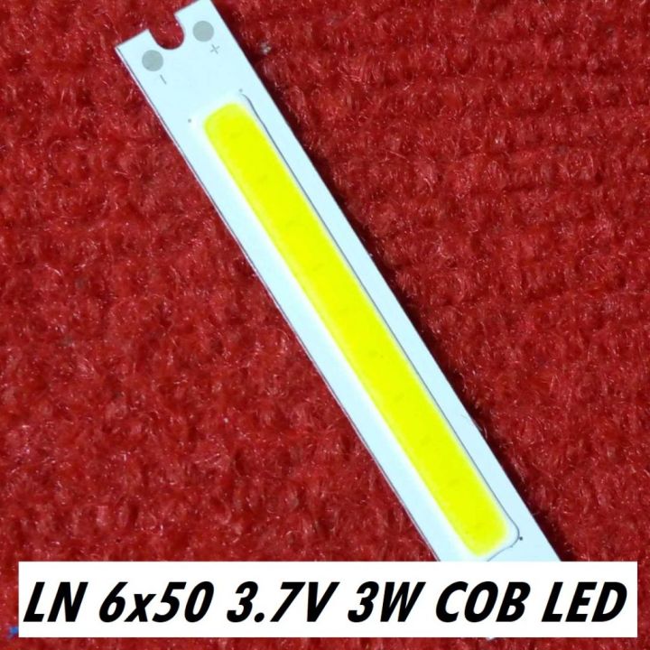 LN6510 3.7V WHITE Color 3W 3.7V COB LED White COB LED 3W COB LED Light Bulbs For 3.7V Battery ...