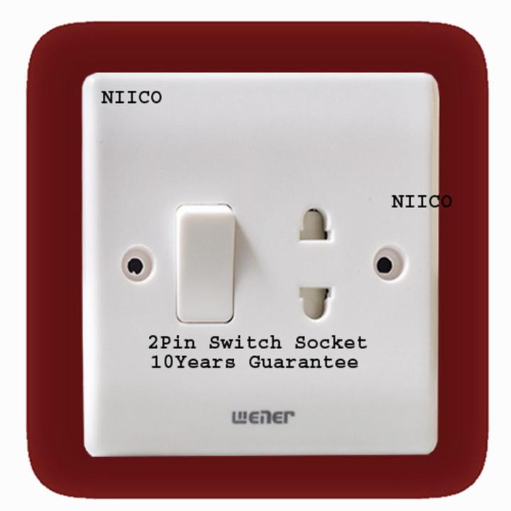Winer 2 PIN Switch-Socket-10 Years Warranty | Daraz.com.bd