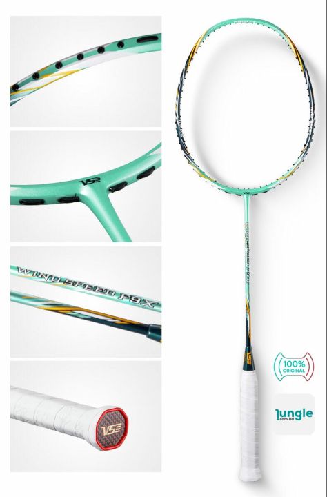 Original VENSON (VS) F9X Carbon Fiber Badminton Racket – Lightweight ...