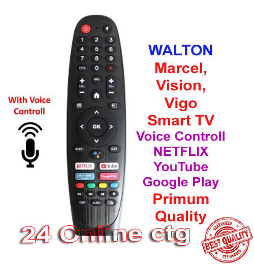 Replacement TV Remote Control For Marcel/Vision, Vigo Android Led TV ...