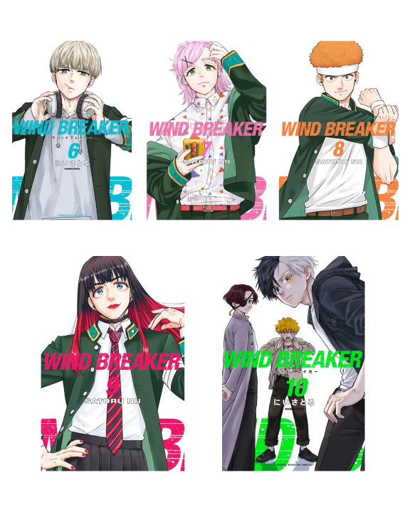 WIND BREAKER Vol. 6-10 | Daraz.com.bd