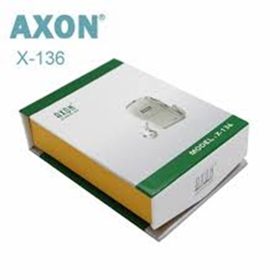 AXON X-136 Mini Pocket Style Hearing Aid Machine Wired Box System for ...