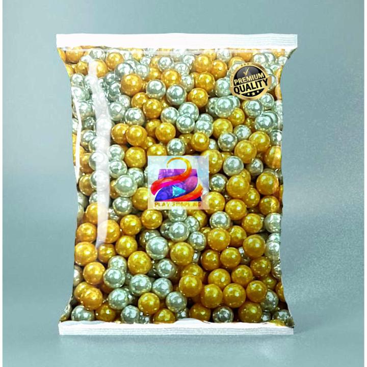 Silver & golden suger ball for cake 25g | Daraz.com.bd