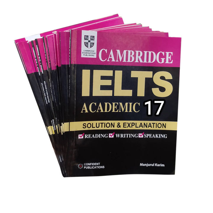 Cambridge IELTS Academic (5-17)Solution and Explanation | Daraz.com.bd