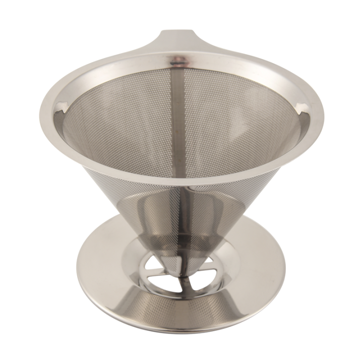 Pour over Coffee Dripper Reusable Drip Cone Coffee Filter Portable Pour ...