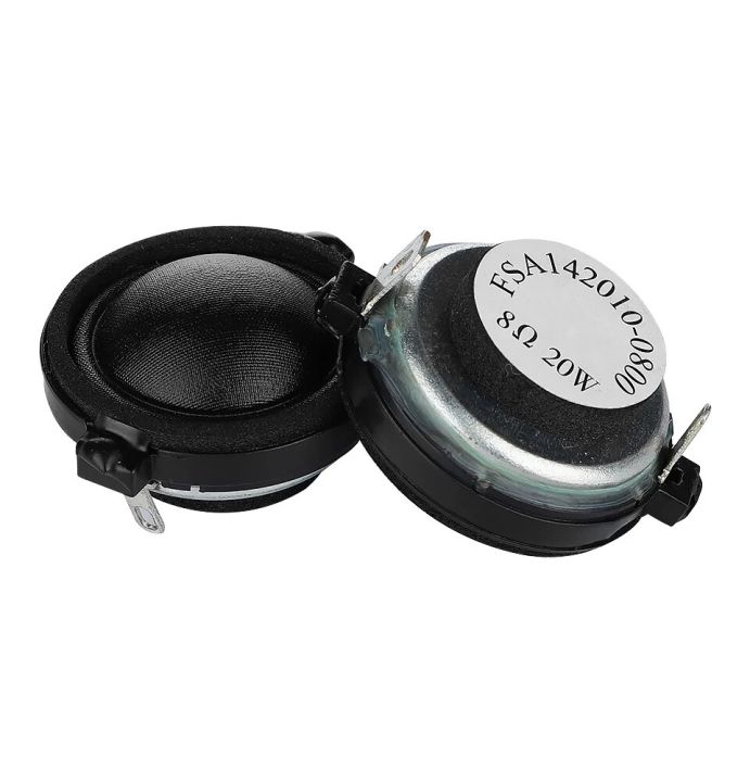 2Pcs/lot 1.2 Inch 8 Ohm 20W Speaker Dome Silk Film Tweeter 31mm Neodymium Treble Loudspeaker DIY ...