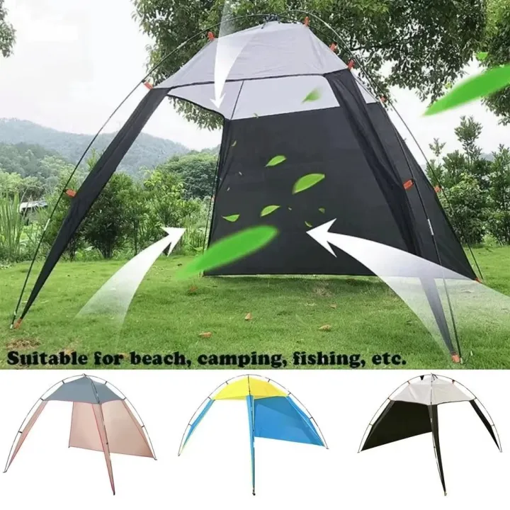 Picnic Outdoors Canopy Fishing Tent Lightweight Sun Shade Camping Tent ...