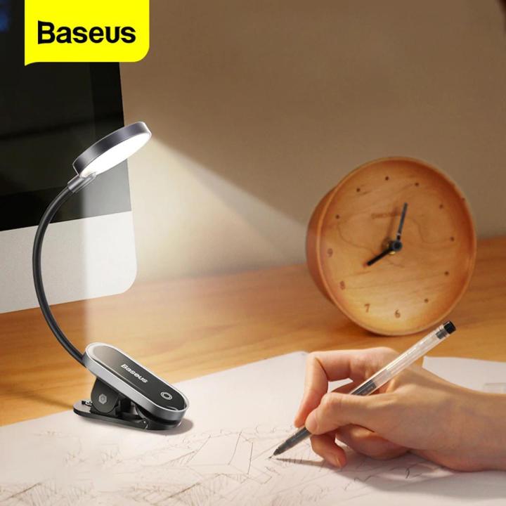 Baseus Mini Clip Rechargeable Table Lamp | Daraz.com.bd