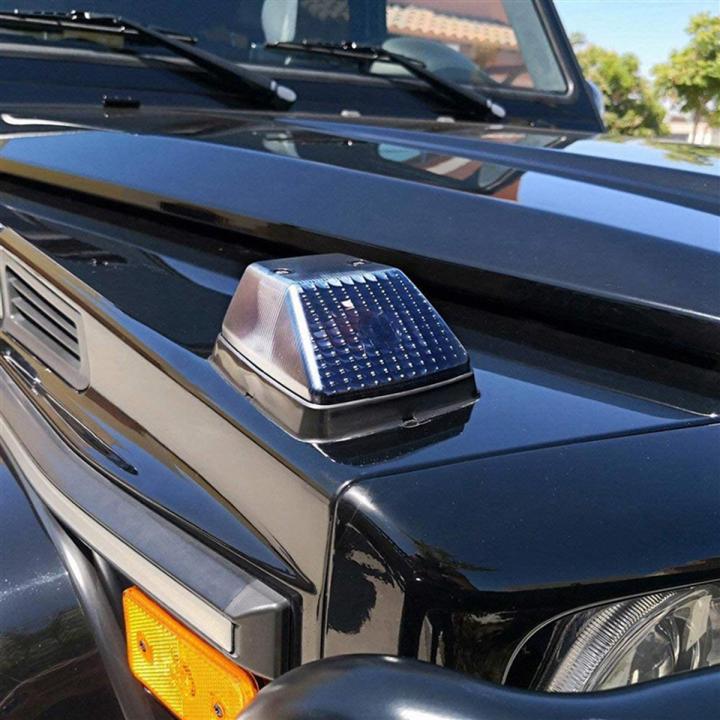 8X Car Gloss Black Front Turn Signal Lamp Lenses for Mercedes Benz W463 G-Class G500 G550 G55 ...