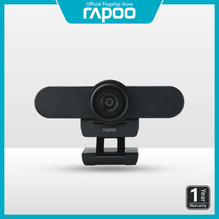 Rapoo C500 4K Full HD USB Web Camera Built-in omnidirectional mic Plug ...