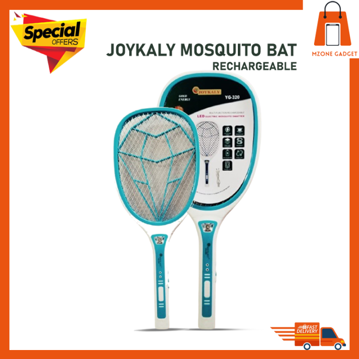 Joykaly Rechargeable Mosquito Racket Bat Rechargeable Bat | Daraz.com.bd