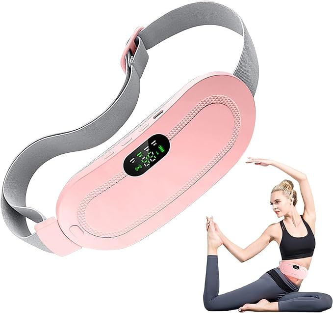 Electric Warm Belt 3s Fast Heat Relief Waist Pain Cramps Vibrating ...