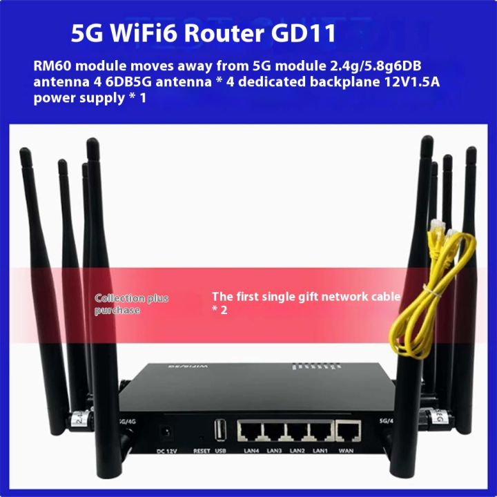 5G communication module GW105 Full Netcom industrial gigabit dual-band ...