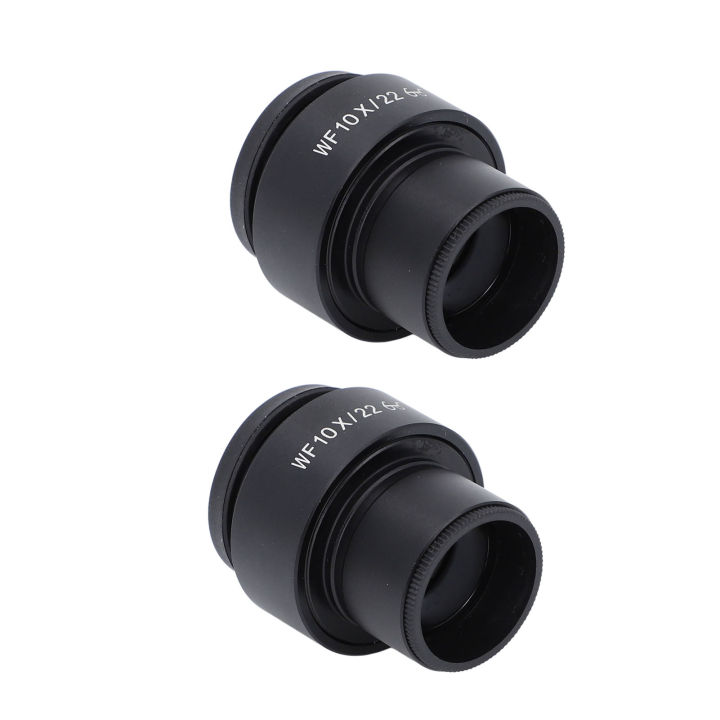 Optical Lens Eyepiece Aluminum Alloy Body 2PCS Microscope Eyepieces ...